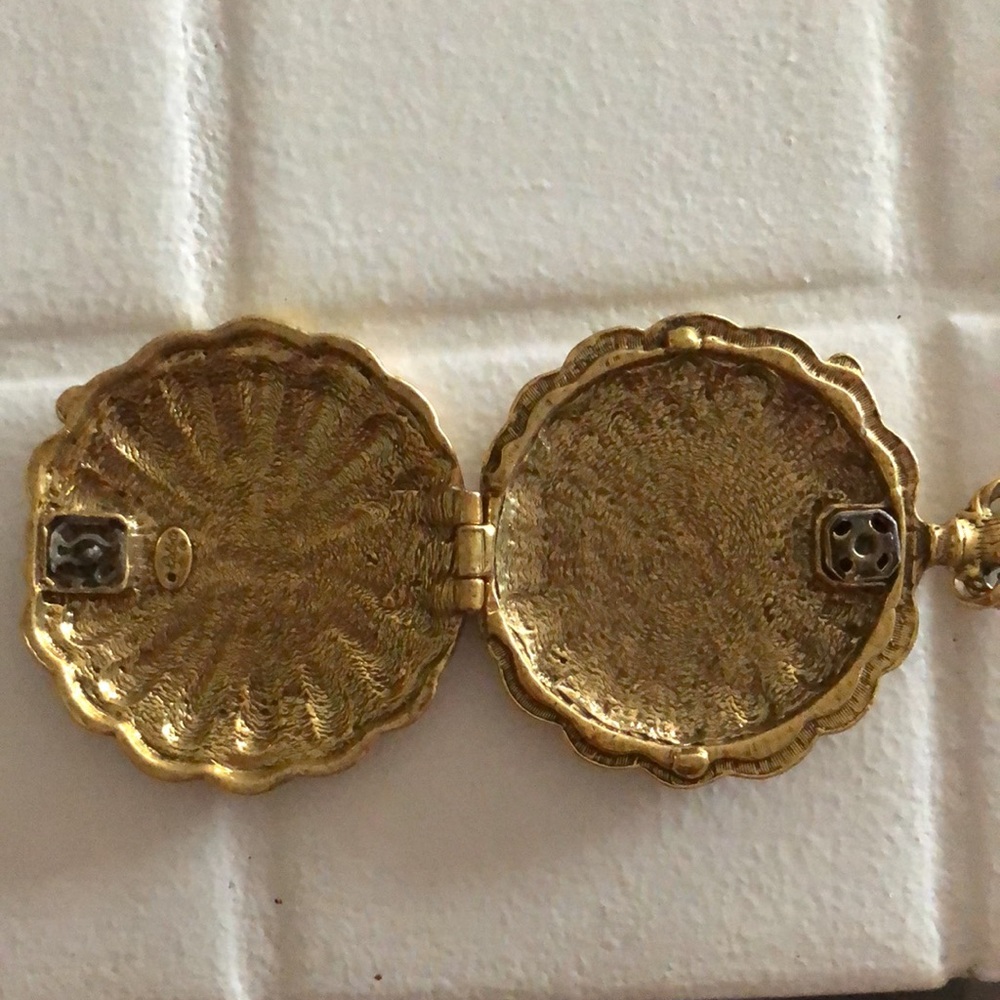 Vintage Bird Pocket Watch W/ Chain - Gem